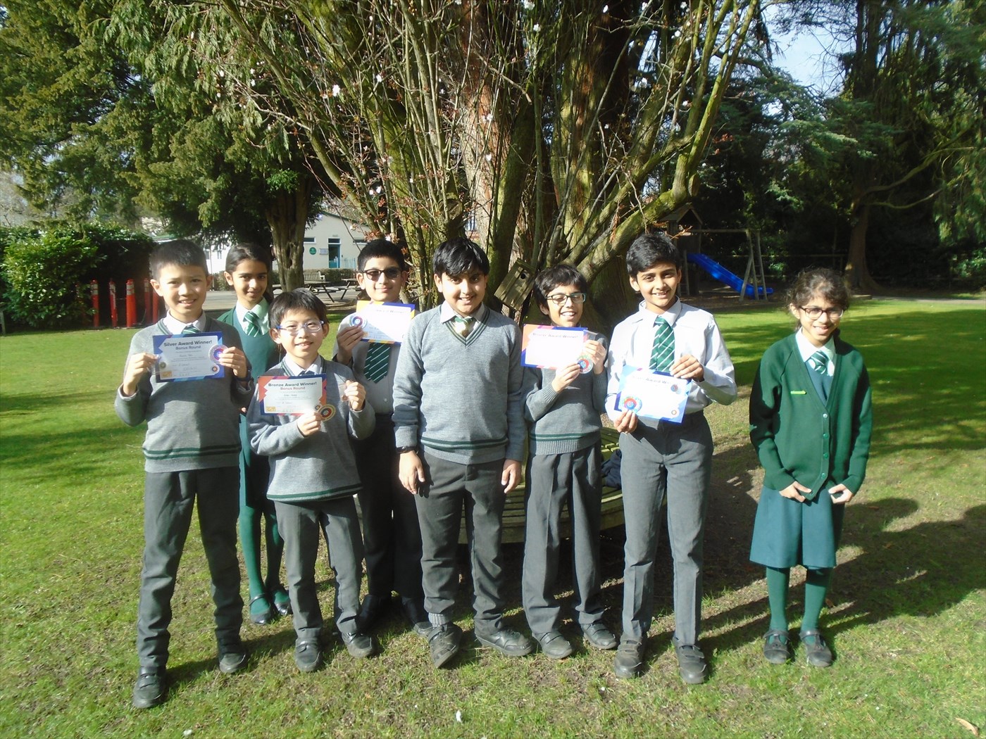 Primary Maths Challenge Bonus Round Awards 2025
