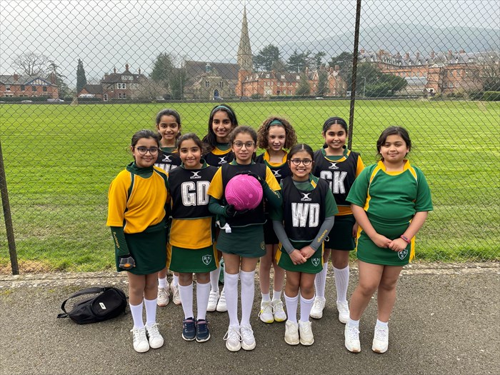 Under 11 Netball at Malvern St James